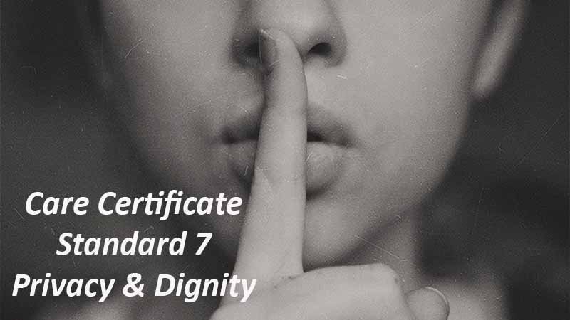 Care Certificate Standard 7 Distance Learning (Privacy & Dignity ...